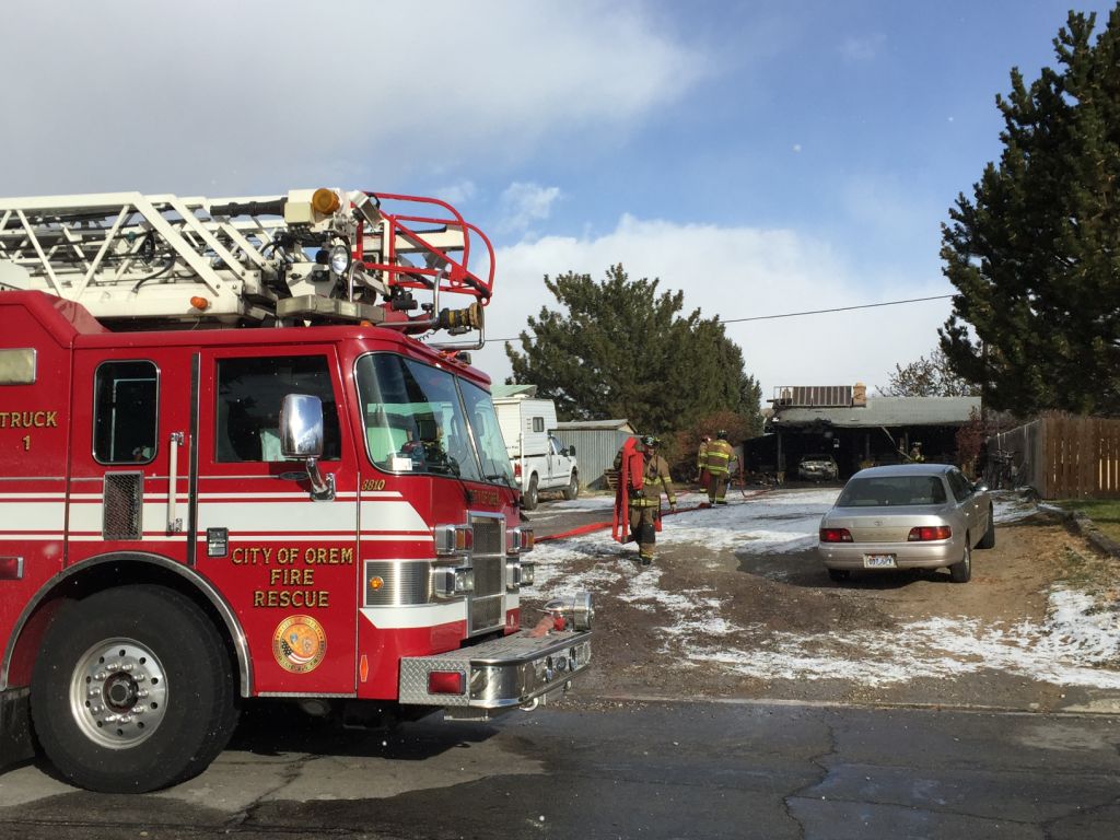 Fire destroys home in Orem | News, Sports, Jobs - Daily Herald